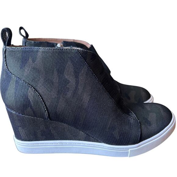 Paolo | Shoes | Linea Paolo Shoes Womenssize 7 Black Green Camostrappy ...